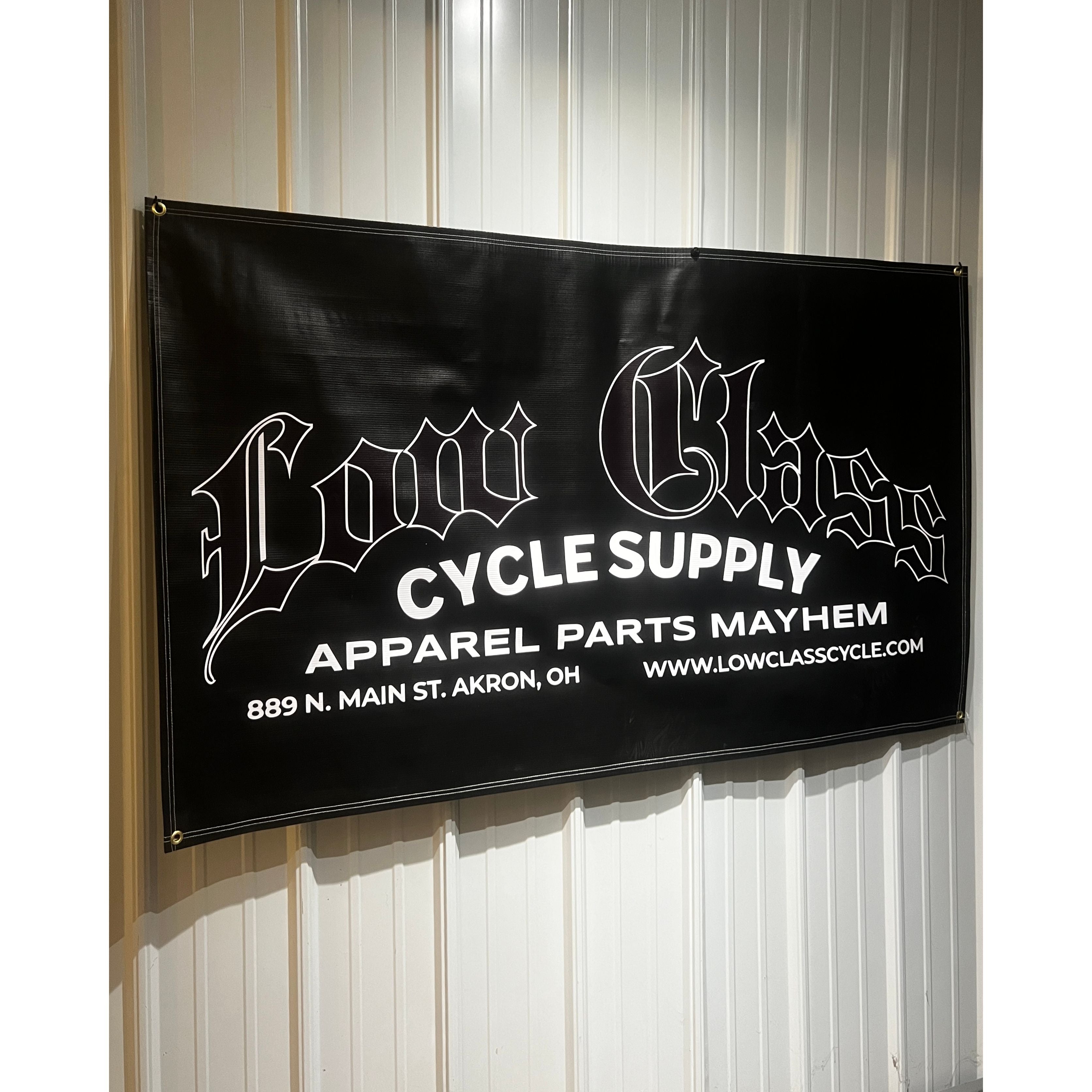 Thug Banner – Low Class Cycle Supply
